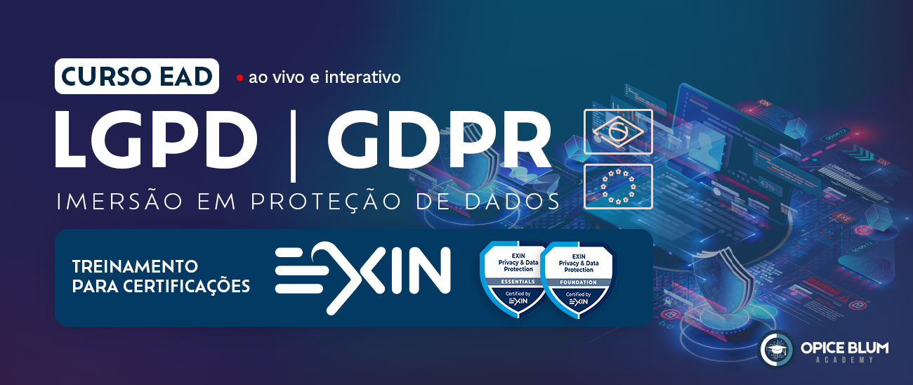 EXIN Data Protection Officer - Trilha completa - Opice Blum Academy